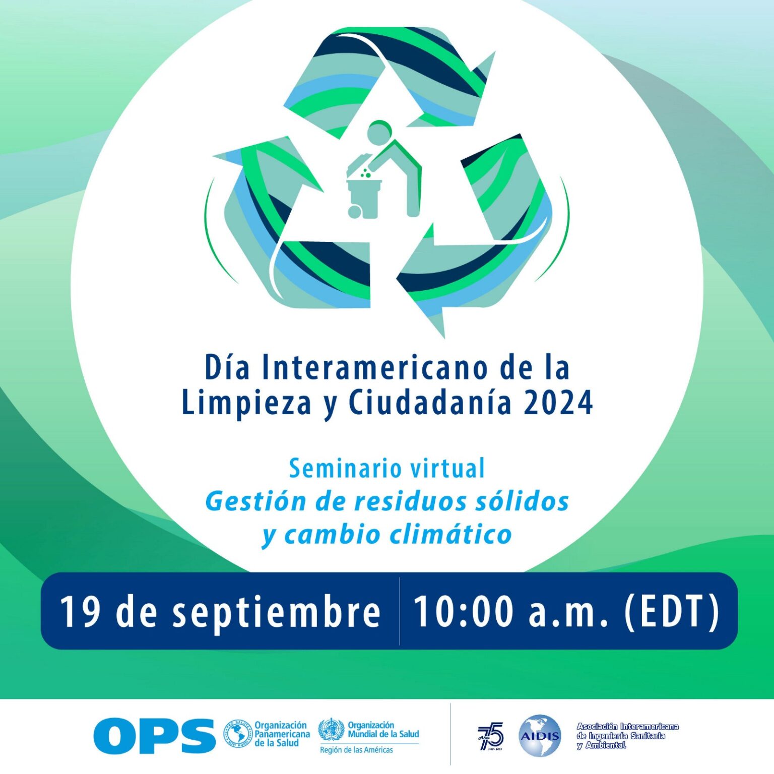 Día Interamericano de la Limpieza y Ciudadanía DIADESOL 2024 - AIDIS